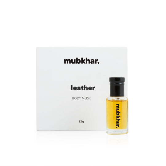 Leather Body Musk - 12 gm - Unisex by Mubkhar Fragrances | Kuwait ...